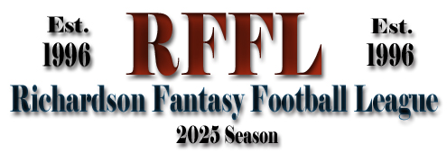 Richardson Fantasy Football League Home Page